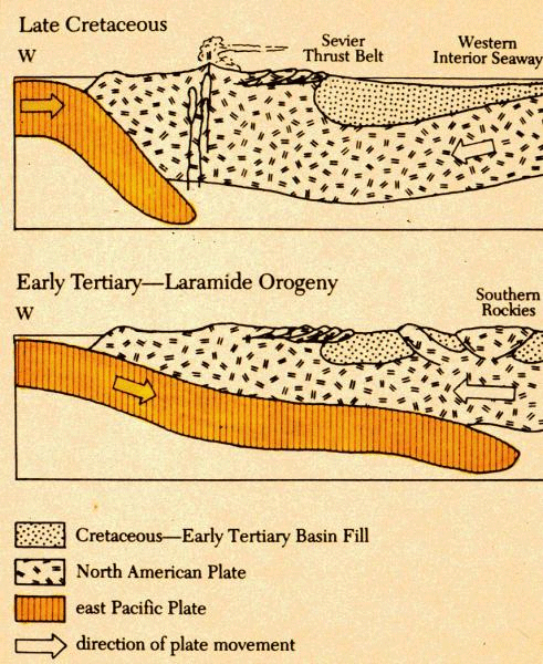 when plate tectonics became the standard model for mountain building ...